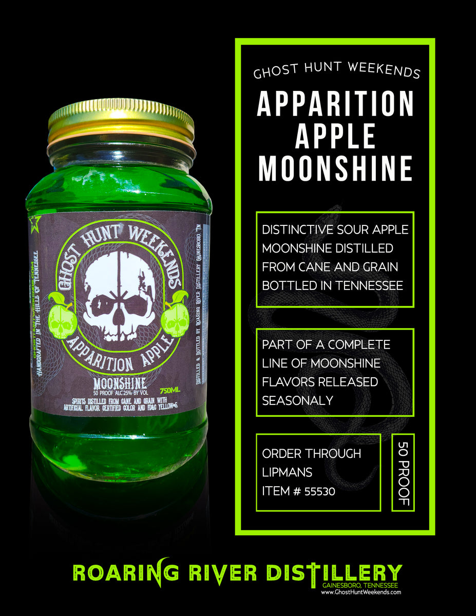 GHW Moonshine - Apparition Apple – Ghost Hunt Weekends Store
