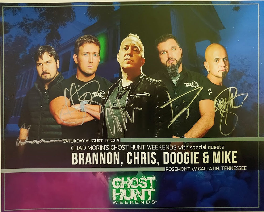 Autographed 8x10 Promotional 2019 Gallatin, TN Event – Ghost Hunt ...